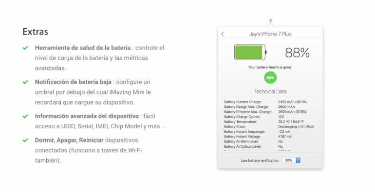 Descarga: iMazing Mini desde su página oficial, completamente gratis ...