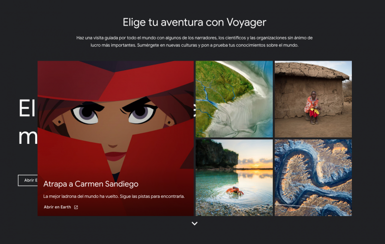 Encuentra a Carmen Sandiego con Google Earth. – Macquero